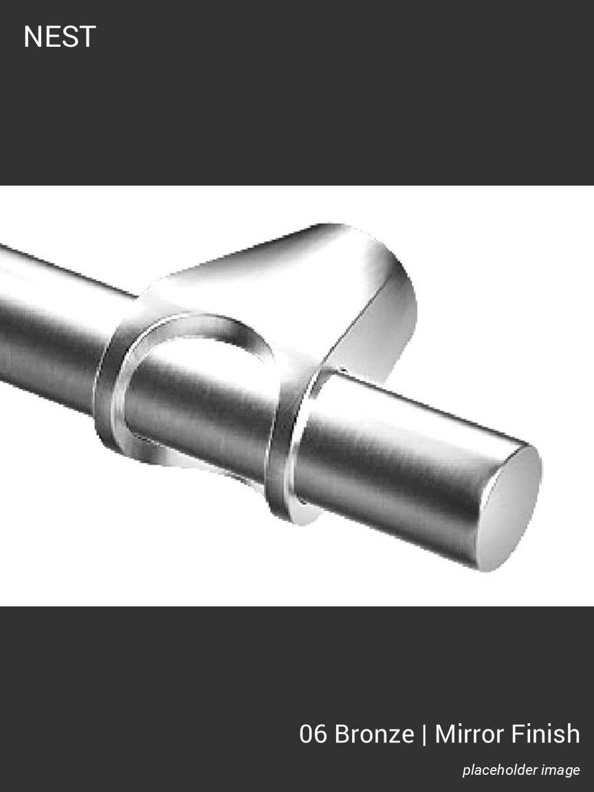Nest Elevator Handrail | Organic Two-Appendage Standoff Design | AED